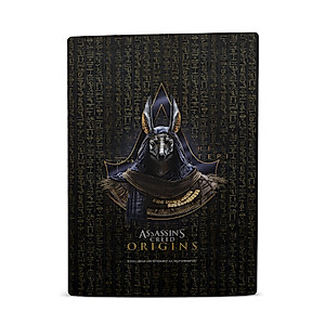 Head Case Designs Officially Licensed Assassin's Creed Hetepi Origins Character Art Matte Vinyl Faceplate Sticker Gaming Skin Case Cover Compatible with Sony Playstation 5 PS5 Digital Edition Console