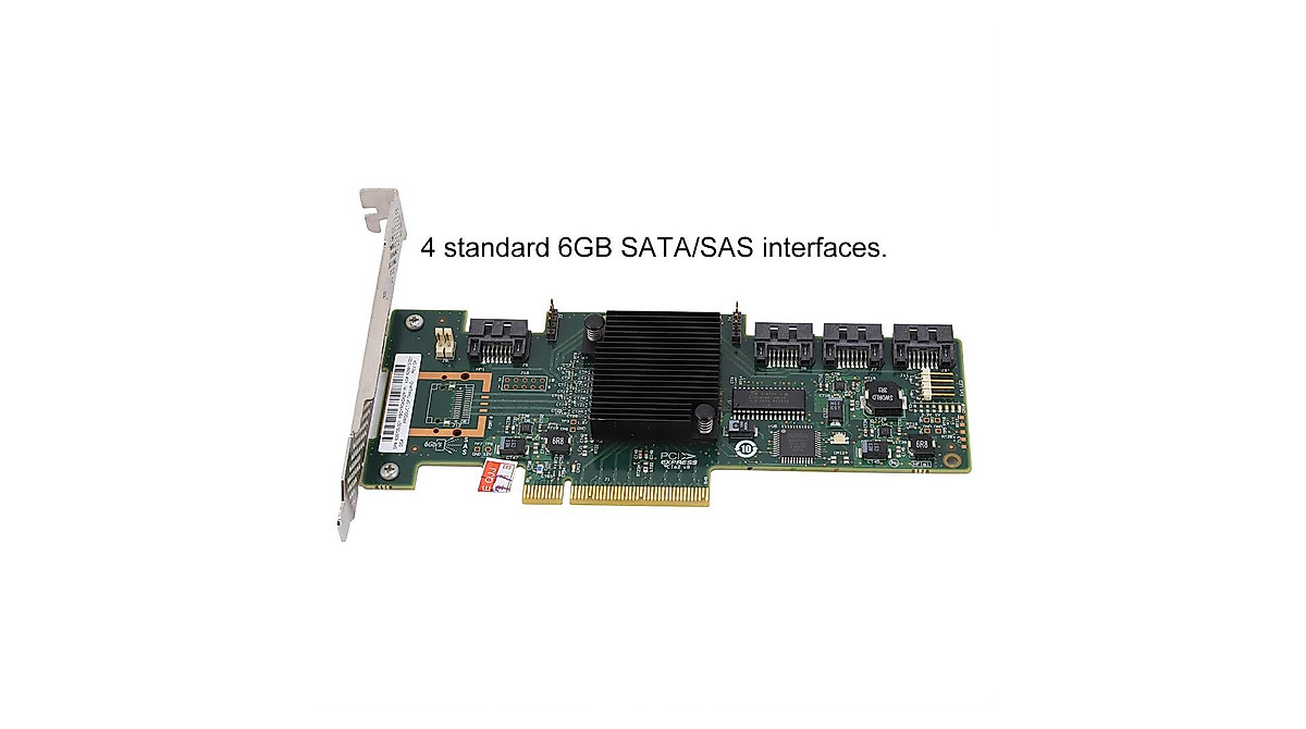 FOSA 4-Port SSD Array Card for RAID Storage Windows 10/8/7
