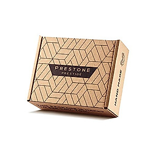 Modern Coasters for Drinks| Premium Carbon & Wood Coaster | Unique Geometric Design | Protects Wooden Table | Unique Gift in Luxury Gift Box (Carbon Round with Holder)