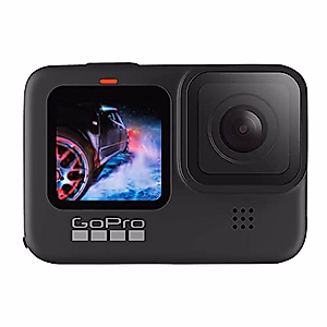 GoPro HERO9 5K Waterproof Action Camera (Black) Bundle with 50-in-1 Action Camera Accessory Kit (2 Items)