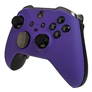 Xbox Elite Series 2 Custom Soft Touch Controller - Soft Touch Feel, Added Grip, Vibrant Purple Color - Compatible with Xbox One, Series X, Series S