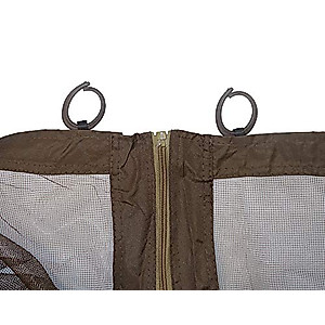 Keep Mosquitoes Out of Your 10 x 10 Gazebo with This Four Panel Pack of Easy to Netting with Zippers
