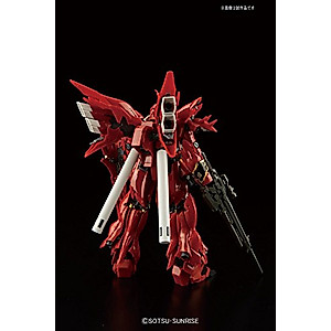 Bandai Hobby RG MSN-06S Sinanju Gundam UC Action Figure (1/144 Scale)