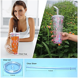 EdirbMy Plastic Bride Glitter Tumbler, 24oz Confetti Tumbler Cup with Lid and Straw,Bridal Shower Bride To Be Gift,Bachelorette Party Cups,Engagement Party and Wedding Gifts