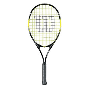 Wilson Energy XL Adult Recreational Tennis Racket - Grip Size 3 - 4 3/8", Yellow/Black