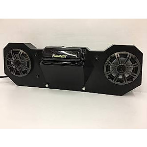 SD 4BBT2RGB2 -Polaris RZR Stereo System BT UTV Side by Side (2-6.5" Marine Speakers)