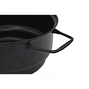 ZenUrban 870022 Sauce and Bean Pot, Black