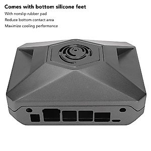 for Jetson Nano's Special Aluminum Alloy Shell, Development Board Case, for Jetson Nano Professional Aluminum Protective Shell with GPIO Adapter Board Grey