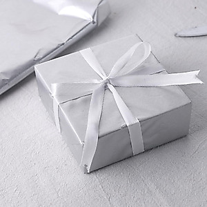 Shindel 86 Sheets Silver Tissue Paper, Gift Wrap Paper Bulk Gift Wrapping Tissue Paper for Gift Bags Packaging DIY Crafts 22 x 14 Inch