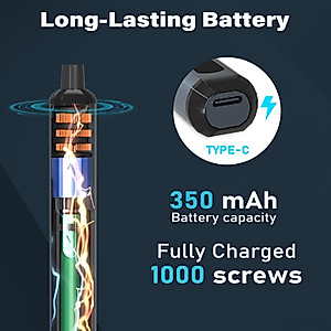 XOOL 68 in 1 Electric Screwdriver Set Precision Screwdriver Set with 64 Magnetic Bits, Rechargeable 2 Gears Torque Power Screwdriver Kit for Electronics, Computer, Laptops, Phone, PC, Game Console