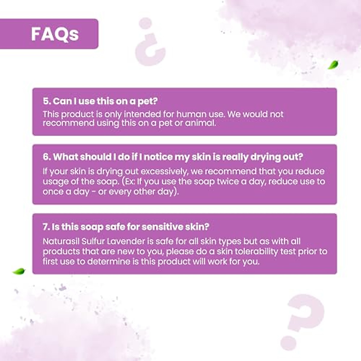 Naturasil 10% Sulfur Lavender Soap Bar Natural Skin Treatment for Acne, Bug Bites, Warts Treatment, Viral Bumps, Nodes & Itching | for Kids & Adults |113 grams