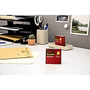 Scotch Super-Hold Tape, 6 Rolls, Transparent Finish, 50% More Adhesive, Trusted Favorite, 3/4 x 1000 Inches, Boxed (700K6)