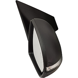Kool Vue Driver & Passenger Side Power Heated Mirrors for Hyundai Elantra 2017-2018 With Signal Light & Blind Spot Monitor; Without Memory Paintable USA Built Vehicle