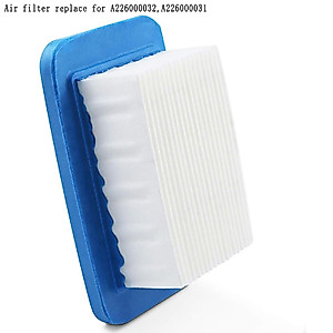 Drblawi Compatible with 2-pack PB-580HA226000031 Air Filter for ECHO Leaf Blower PB755ST PB500T PB580H PB403 PB403H PB403T PB413H PB413T PB500H PB603 PB611 PB620 PB620ST PB650 PB650H PB650T