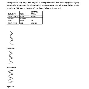 INFINITIPRO BY CONAIR Hair Curler, Curl Secret Auto Hair Curler, Hair Styling Tools & Appliances