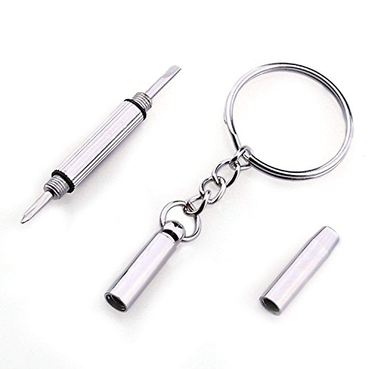 LANYUER Keychain Screwdriver Eyeglass Sunglasses Watch Repair Kit Tool