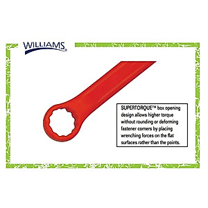 Williams 1216RSC Red Super Combo Combination Wrench, 1/2-Inch