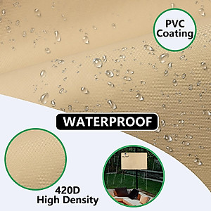 WEIMELL Outdoor Tv Cover for 40 to 43 Inch Weatherproof Waterproof Outside Tv Covers Outdoor 43 Inch Flat Screen TV with Remote Control Pocket 39''W X 25''H X 5.5''D for 40''- 43'' LCD LED