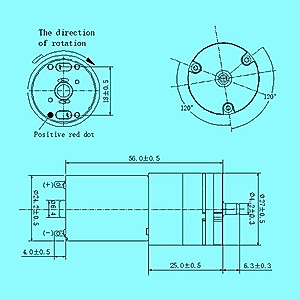 DIMINUS DC 6V Mini Air Pump Motor, DIY and Replacement Accessories, Best for Aquarium Tank Oxygen Circulate (4 Pack)