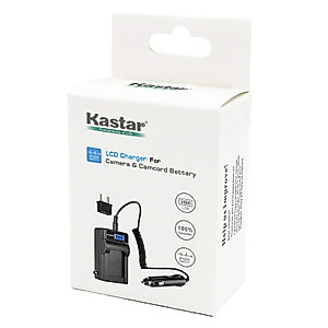 Kastar 2-Pack NB-13L Battery and LCD AC Charger Compatible with Canon PowerShot G9 X, PowerShot G9 X Mark II, PowerShot SX620 HS, PowerShot SX720 HS, PowerShot SX730 HS Digital Cameras