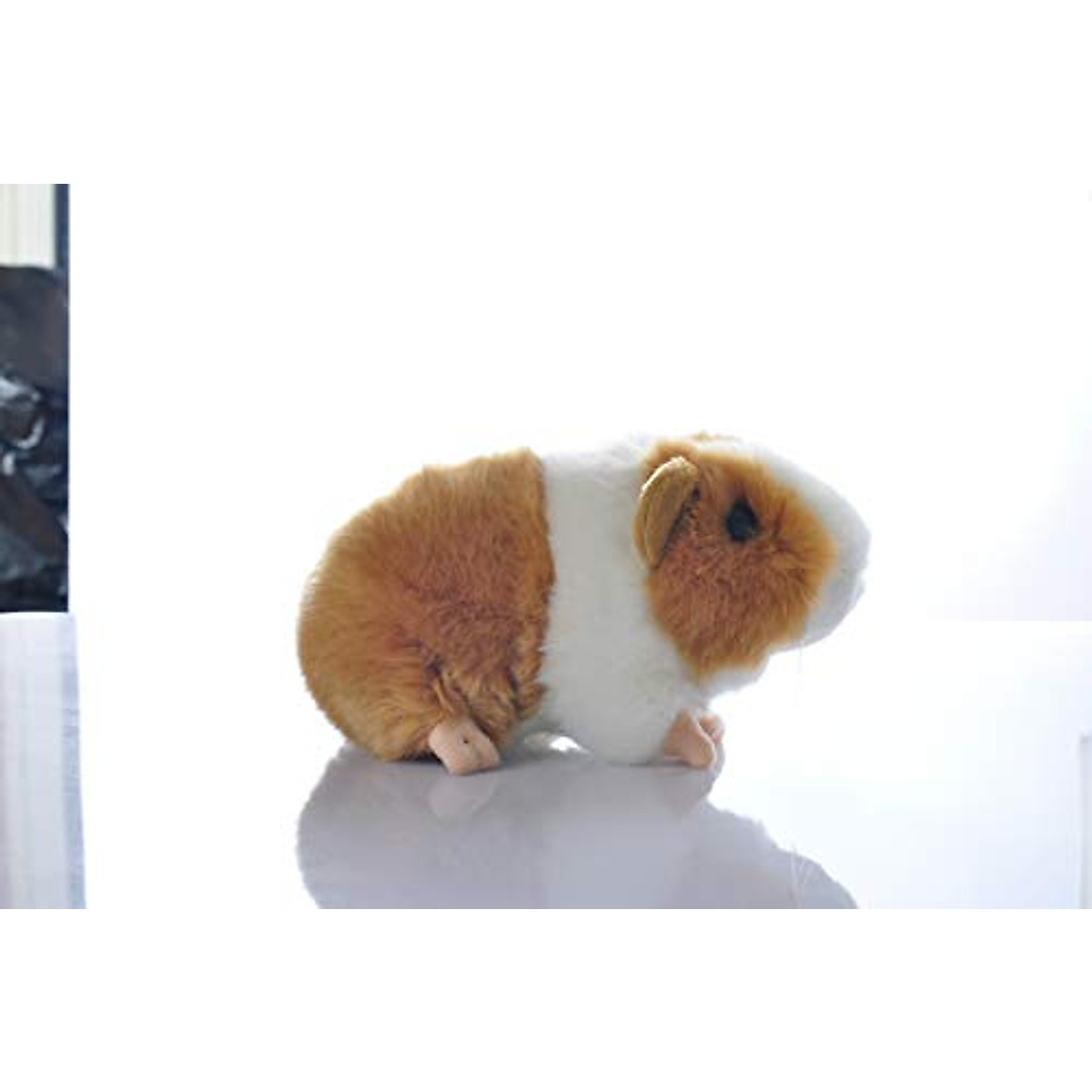 Cute rabbit 8 inch Guinea Pig Plush Toy Stuffed Animal Toy Plush Animal Doll (Orange)