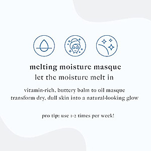 Dermalogica Melting Moisture Masque (1.7 Fl Oz) Extremely Moisturizing Masque that Deeply Nourishes and Rehydrates Skin - Helps Transform Dry Skin into Healthier-Looking Skin