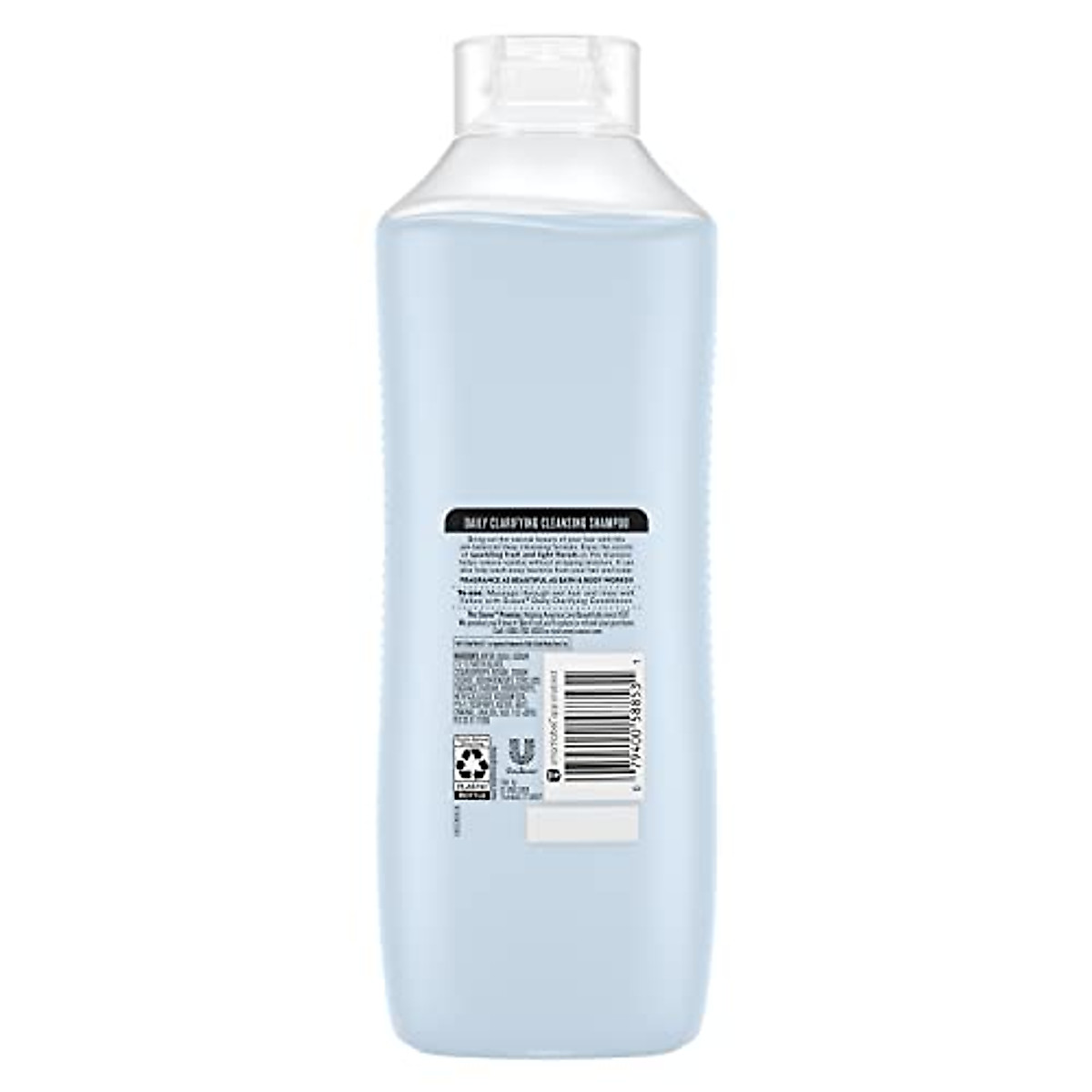 Suave Essentials Anti Residue Shampoo for Normal to Oily Hair Daily Clarifying Hair Shampoo with Deep Cleansers 30 oz