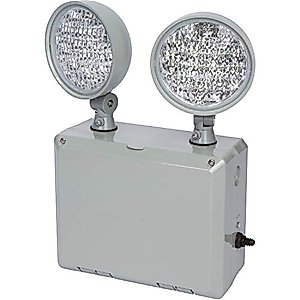 Morris Products Remote Capable LED Emergency Light – Cold Weather, Wet Location – Energy Saving Lighting Unit, Compact Design – Mounting Brackets – Fully Adjustable, Glare Free – 9.6 Volts