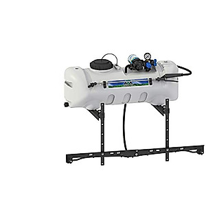 Master Manufacturing SAO-11-015A-MM 15 Gallon ATV Broadcast & Spot Sprayer-Everflo 2.2 GPM, White & Black