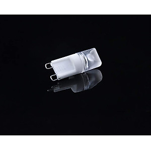 Mini G9 LED Bulb 2W(6 Pack), G9 Short LED Bulbs Replacement 20W Equivalent Halogen Bulbs Warm White 3000K G9 Light Bulbs for Home Lighting Application, Ceiling Fan, Dimmable, AC110V