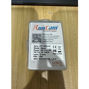 RunCam Nano2 FPV Camera 700TVL CMOS NTSC Mini FPV Camera for FPV Drone