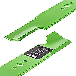 8TEN LawnRAZOR Mower Blade for Ariens Gravely Exmark Toro Ferris 48 inch 103-2527 103-6583 04919100 (Notched Air-Lift) 3 Pack