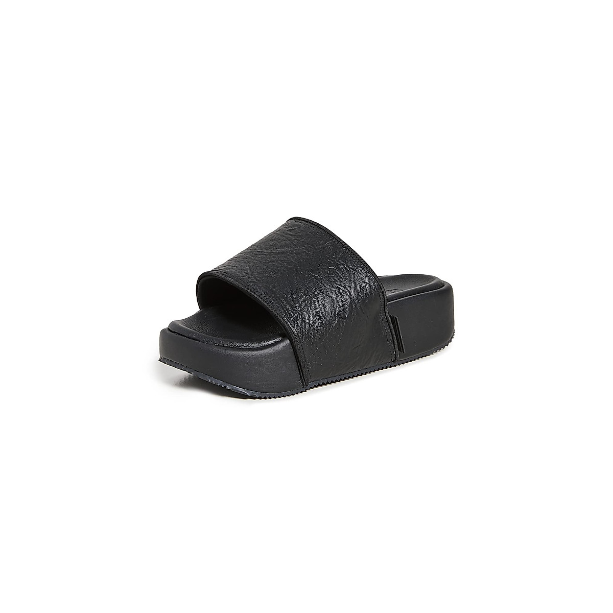 adidas Women's Y-3 Slides, Black/Black/Corewhite, 5.5 Medium US