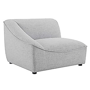 Modway Comprise Sectional, Light Gray