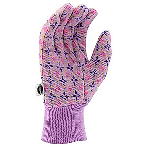 Miracle Gro Printed Jersey Gloves with Dots