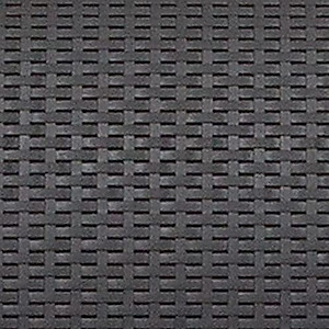 Flash Furniture Dark Gray Faux Rattan Chair with All-Weather Light Gray Cushion