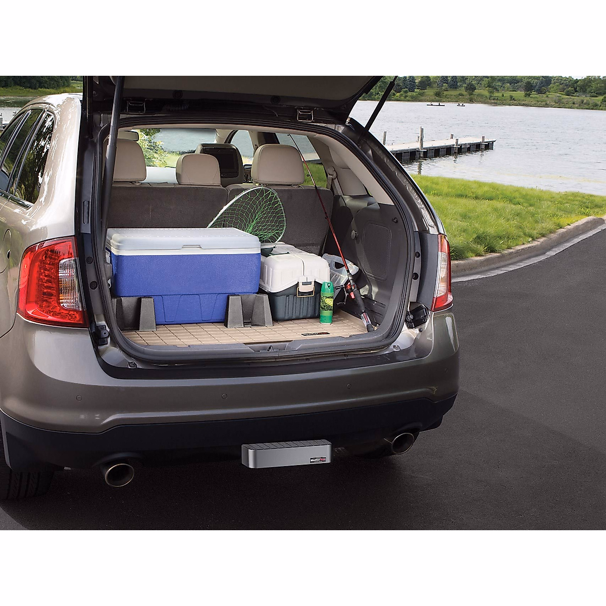 WeatherTech Cargo Trunk Liner for Trax, Encore - Behind 2nd Row (40630) Black