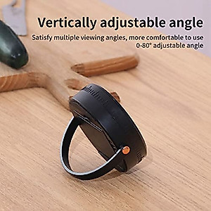 Timers, Timer for Kids, Digital Kitchen Timer Magnetic with Large LED Display, Volume Adjustable Countdown Countup Timer for Cooking, Teaching, Classroom Study, Fitness and Oven Black