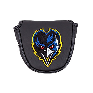 RAVENS Mallet Putter Covers - Replacement Head Cover - Compatible with Odyssey 2-Ball - Scotty Cameron, Taylormade and Ping Putters