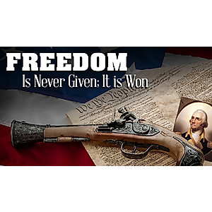 Lucky Shot 2ND Americas Original Homeland Security | Borosilicate Rock Glass | Thick Bottom Old Fashioned Whiskey Glasses for Men | 11 oz Scotch Glasses Premium Whiskey Gifts (Color)