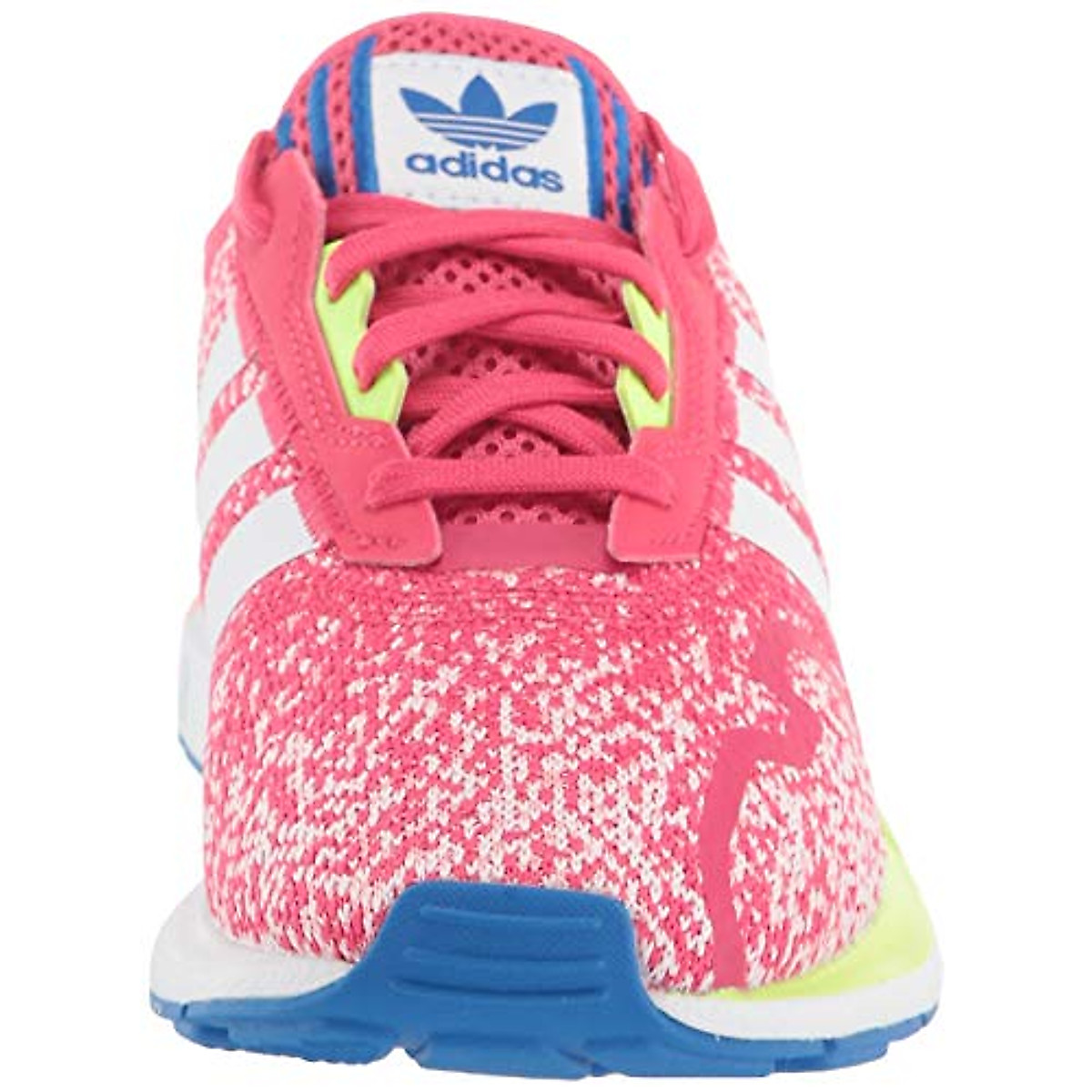 adidas Swift Essential Sneaker, Black/White/Signal Green, 6 US Unisex Big Kid