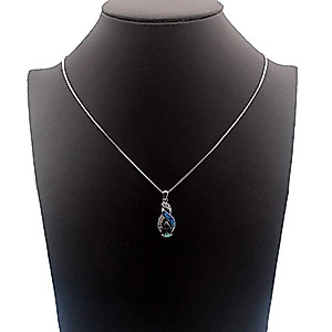 Hermosa Jewelry Sets Australian Created Opal Necklace Earrings Mother's Day Gifts Jewelry for Mom (JS9)