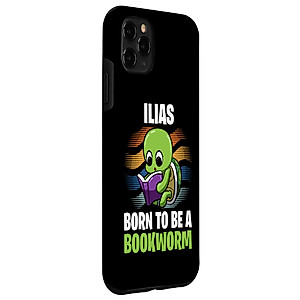 iPhone 11 Pro Max Ilias - Born To Be A Bookworm - Personalized Case