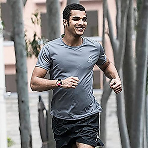 Minggo Band Compatible with Samsung Galaxy Watch Active/Active2 40mm/44mm,Silicone Sports Wristband Replacement Compatible for Galaxy Watch 42mm/Gear S2 Classic/Gear Sport Smart Watch (Black)