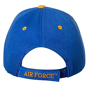 Officially Licensed United States Air Force Veteran Embroidered Baseball Cap (Blue)