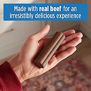 Milk-Bone Comfort Chews, Dog Treats with Unique Chewy Texture and Real Beef, 16 Chews