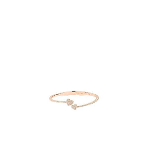 Kate Spade New York Yours Truly Pave Open Hinge Cuff Bracelet, Rose Gold Plated Metal, OS