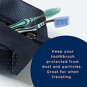 GuruNanda DentalGuru Everyday Soft Toothbrush for Kids & Adults- Designed for Deep Cleaning, Teeth Whitening Travel Toothbrushes with Brush Caps, Multi-Color, 2 Count (Pack of 1)