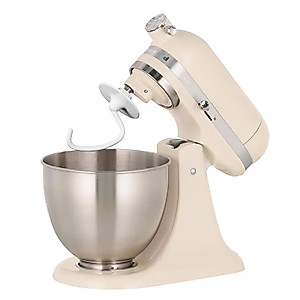 K45DH Dough Hook Replacement for KitchenAid Mixers - Compatible with K45, K45SS, KSM90, KSM110, KSM150 Tilt-Head Stand Mixers, 4.5-5 Quart Bowls - Coated C-Shaped Hook for Kneading Yeast Doughs