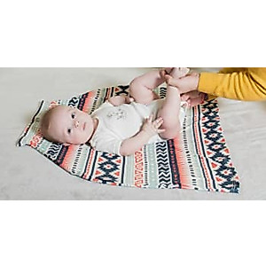 Premium Soft - Baby Car Seat Canopy, Nursing Cover, Breastfeeding Cover, Shopping Cart Cover, Stroller Sunshade, High Chair Cover, Car Seat Covers for Girls and Boys, Baby Seat Cover - Aztec